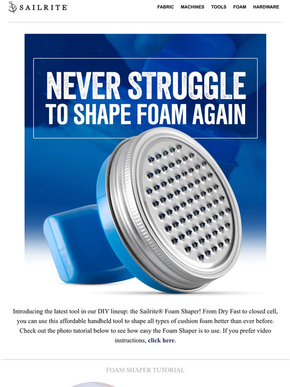 Sailrite: Inside: Sneak Peek at an Exclusive New Tool | Milled