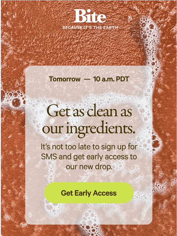 Bite: Get early access. | Milled