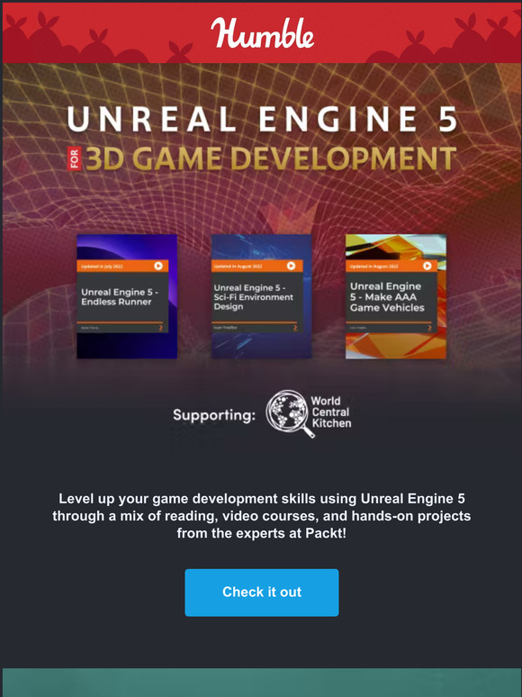 Humble Bundle: Learn to make games with Unreal Engine 5 | Milled