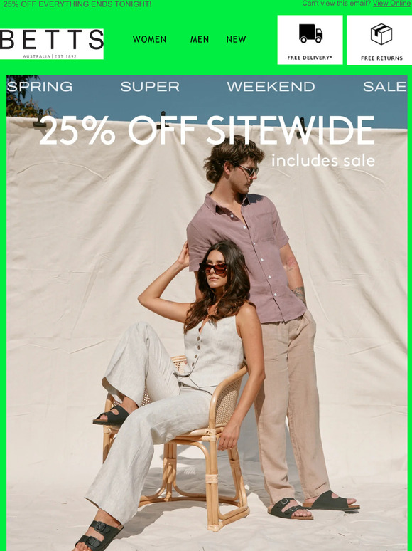 Betts: FINAL HOURS! RUN DON'T WALK..🏃‍♀️ | Milled