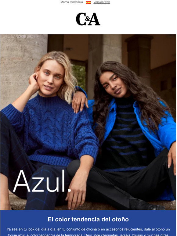 C&A: Azul 🔵 El color tendencia del otoño | Milled