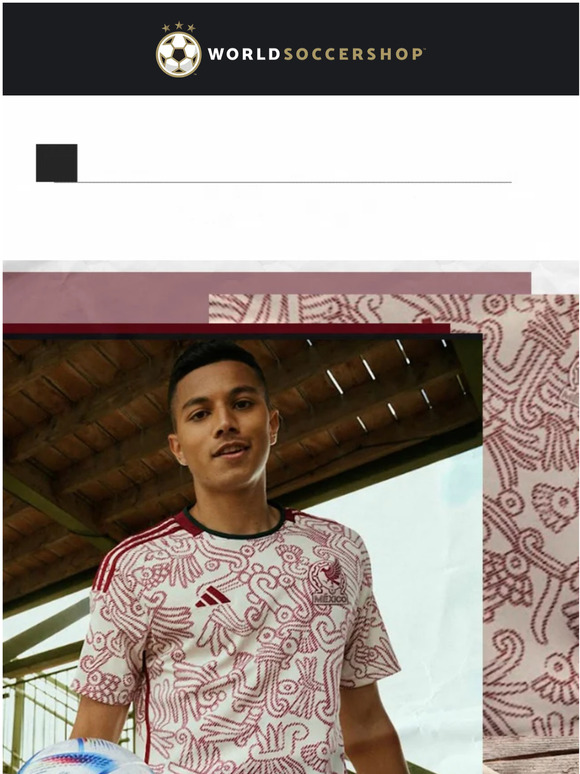World Soccer Shop: [KIT FEATURE] The Mexico Away Kit, Featuring a ...