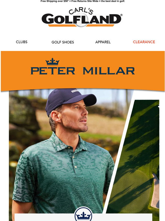 Carl's Golfland: 👕 Peter Millar Apparel & Footwear | Now at Carl's ...