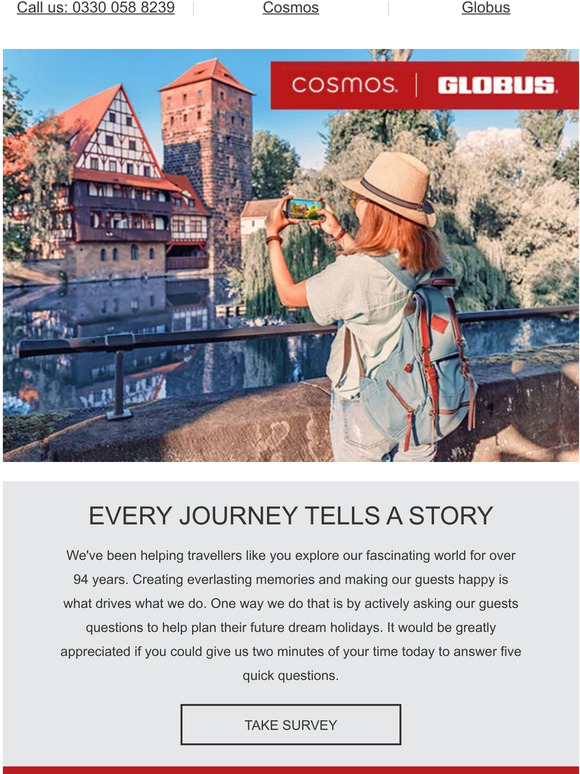 Cosmos Holidays: We'd like to know your thoughts... | Milled