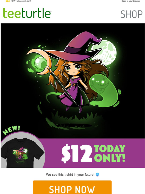 TeeTurtle: Break out your witch hat! | Milled