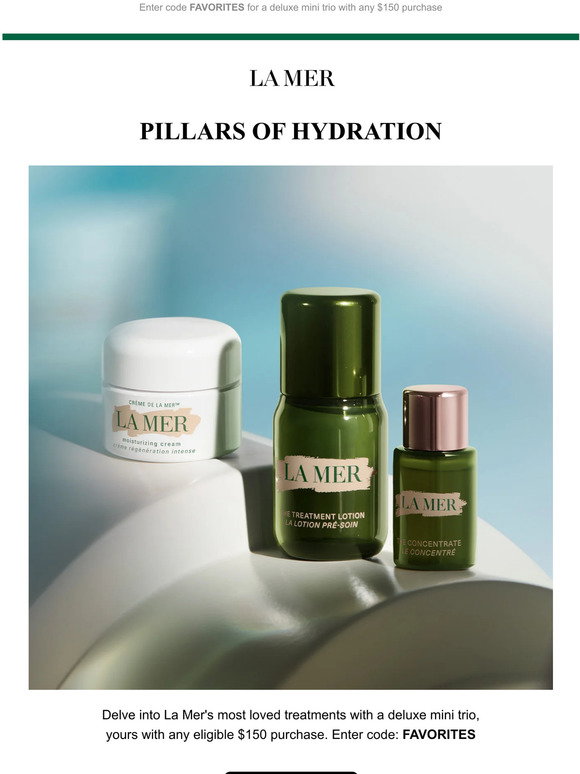 La Mer: Don't miss this deluxe mini trio | Milled