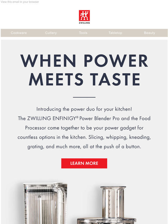 ZWILLING: Introducing the new ZWILLING Enfinigy Food Processor ⚡ | Milled