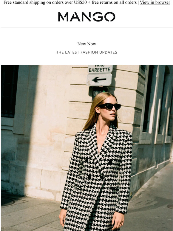 Mango: Here, your favorite fall looks 💘 | Milled