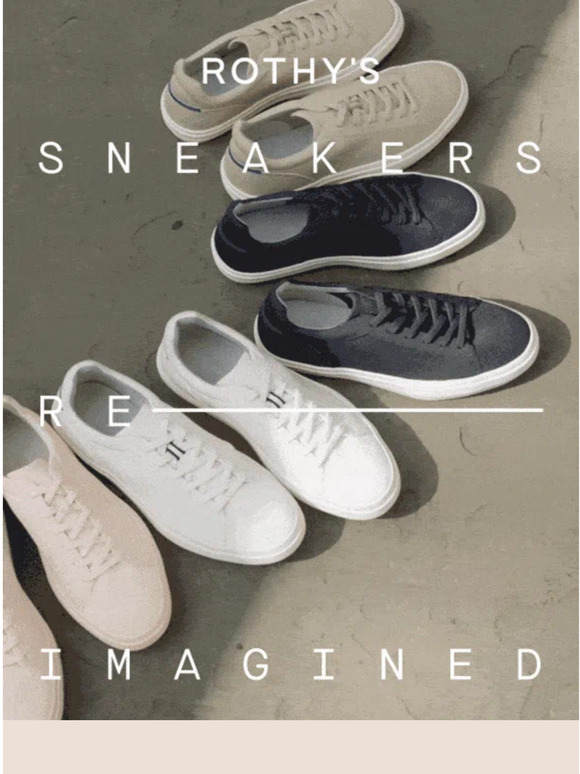 Rothy's: NEW: Meet The RS02 Sneaker. | Milled