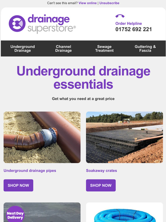 Drainage Superstore: Essential underground drainage products for every ...