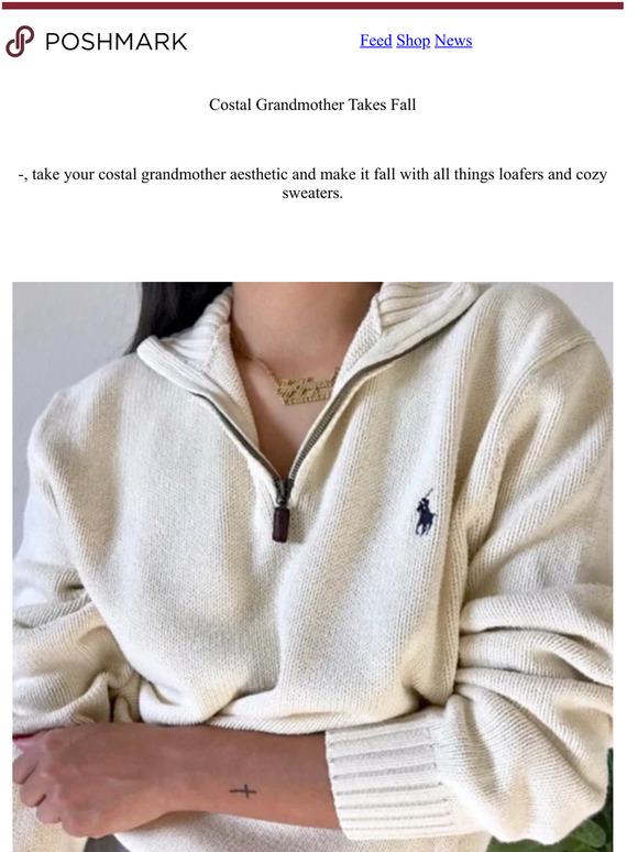 Poshmark: Costal grandmother aesthetic is here to stay | Milled