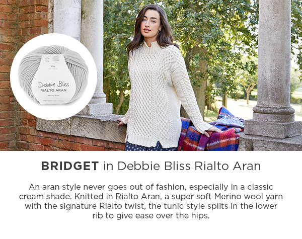 LoveCrafts: Debbie Bliss' guide to sweater weather🧣 | Milled