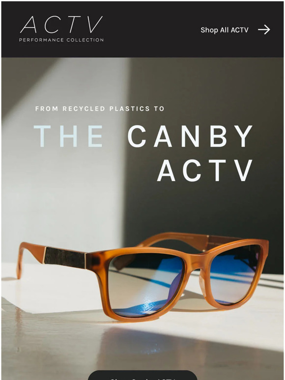 Shwood: Run, Cycle, Sweat, Repeat. Meet the Canby ACTV. | Milled