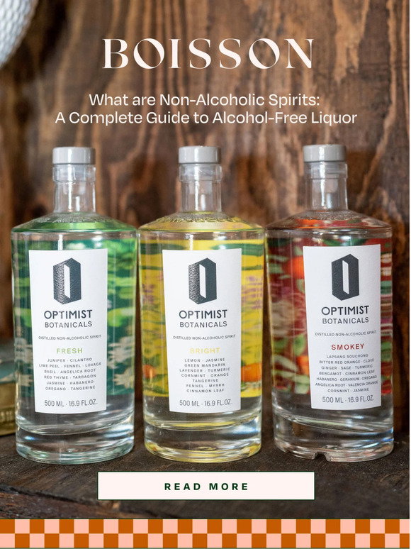 Boisson: NA 101: What Are Non-Alcoholic Spirits? | Milled