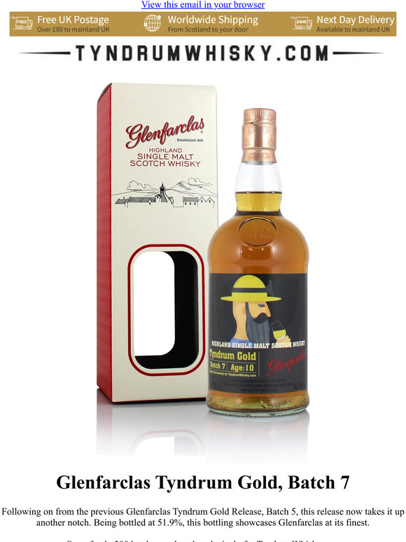 TyndrumWhisky.com: Check out our new Tyndrum Gold Release from ...