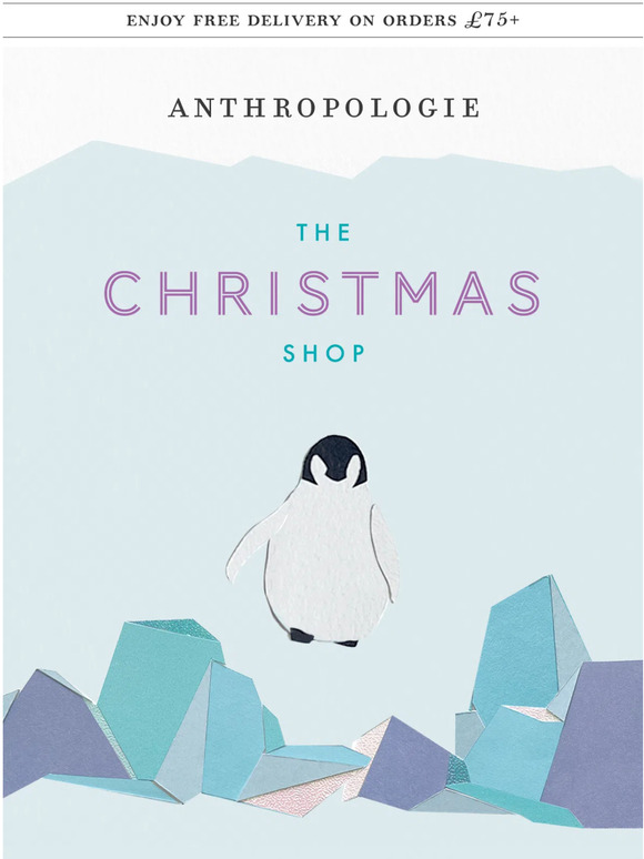 Anthropologie: Open for a festive first peek... | Milled