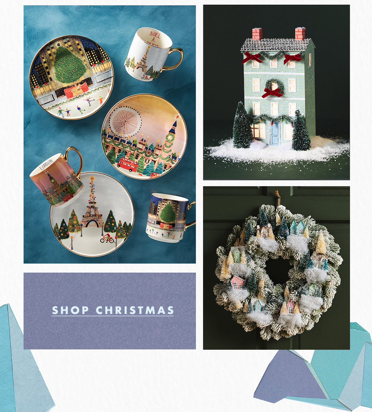 Anthropologie: Open for a festive first peek... | Milled