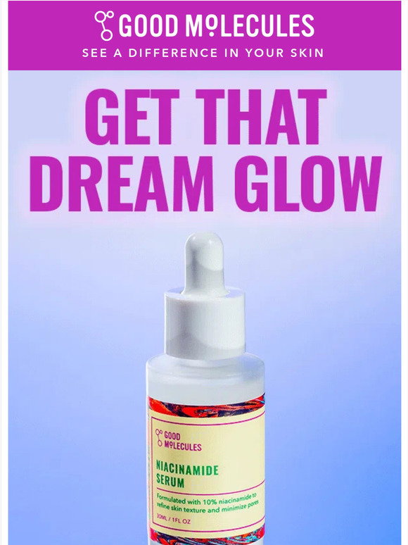 Good Molecules: recipe for glowing skin | Milled