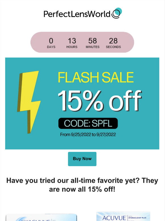 Perfect Lens World: Hurry! Only few hours left to use your coupon! | Milled