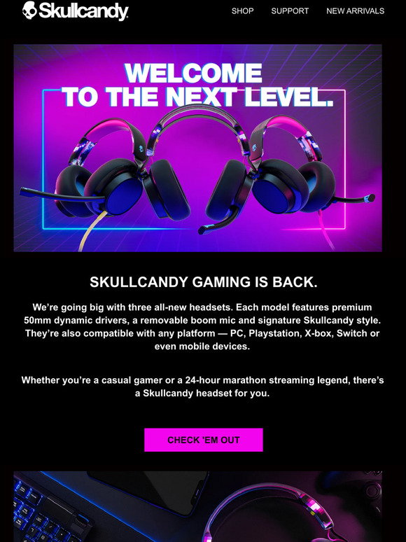 Skullcandy: Breaking News: Skullcandy Gaming Is Back. | Milled