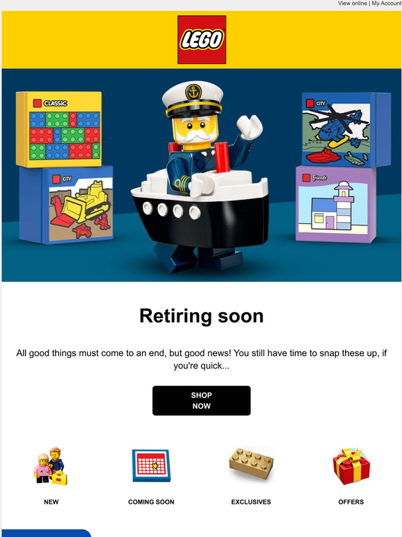 LEGO Shop Email Newsletters: Shop Sales, Discounts, and Coupon Codes