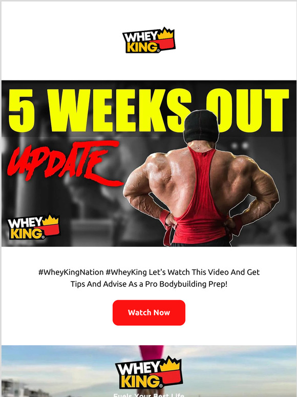 Whey King: JOVEN SAGABAIN 5 WEEKS OUT PRO BODYBUILDING PREP! | Milled