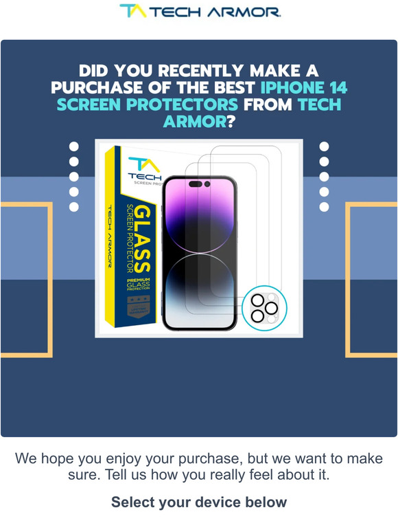 Tech Armor: Hey, Don't forget to leave Tech Armor a Review! | Milled