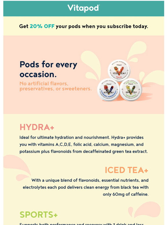 Vitapod: A Pod a Day Keeps the Doctor Away! | Milled