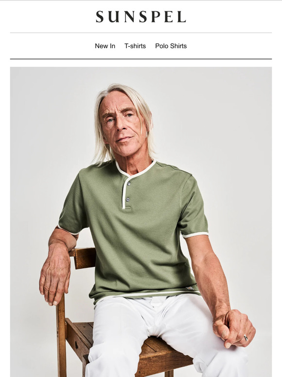 Sunspel Clothing: The iconic Henley by Paul Weller | Milled
