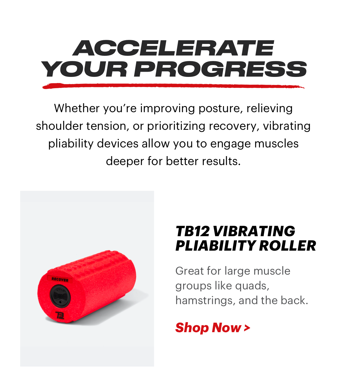 TB12: Move Like New | Less Pain, Better Posture | Milled