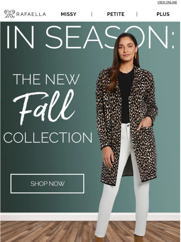 Rafaella: NEW: The Fall Style Checklist is Here | Milled