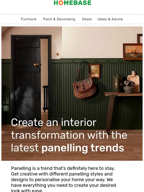Homebase: Statement panelling ideas to transform your interior 🏠 | Milled