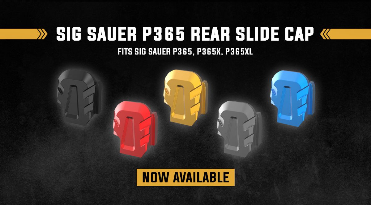 TyrantCNC: P365 Rear Slide Cap is Now Available! | Milled