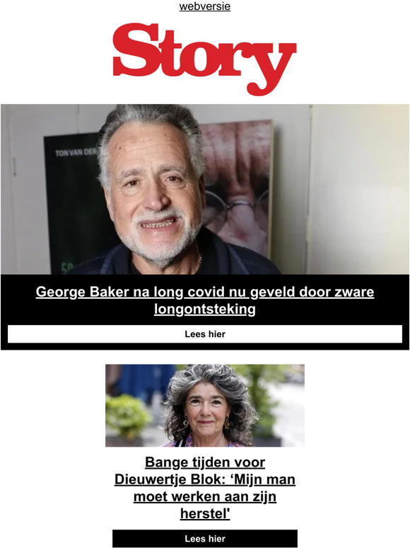 Story: Story | Deze week: George Baker na long covid geveld door zware ...