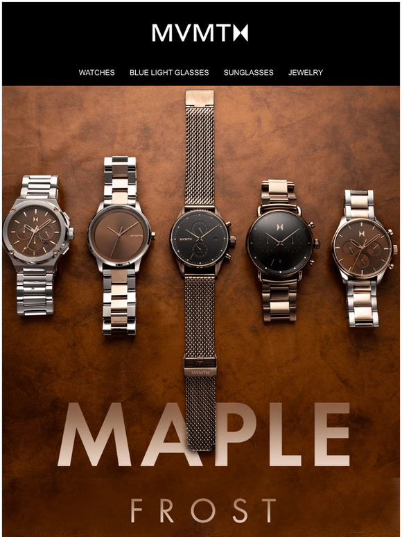 MVMT: NEW: Maple Frost Colorway | Milled