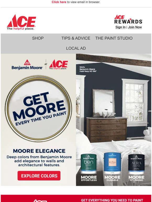 Ace Hardware: Add Elegance to Your Home with Deep Paint Colors | Milled