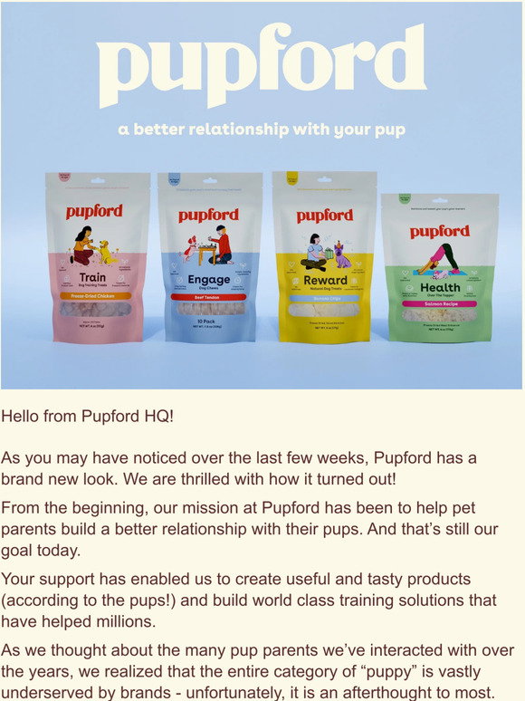 Pupford: Meet the New Pupford | Milled
