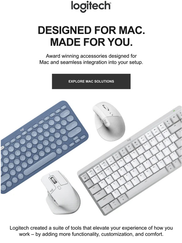 Logitech: Mac solutions for a seamless work setup | Milled