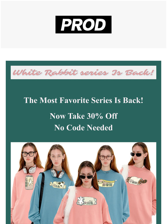 PROD Bldg: White Rabbit Series Is Back!!! | Milled