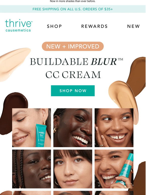 Thrive Causemetics: New + Improved Buildable Blur™ CC Cream Is Here ...