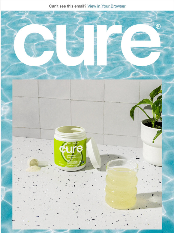 Cure Hydration: 💦 Your Cure Monthly Newsletter | Milled