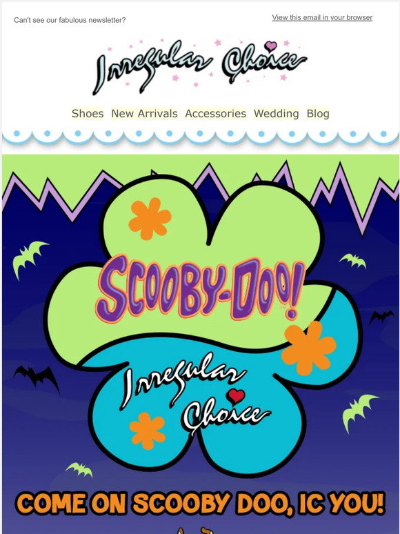 Irregular Choice: Zoinks! 🔎 Scooby Doo I C YOU! | Milled