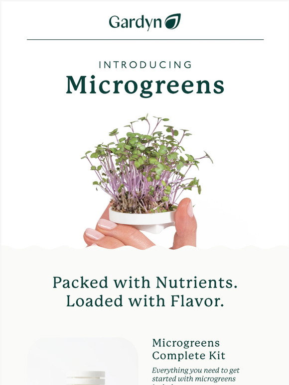 Gardyn: Introducing... Microgreens! 🎉 | Milled