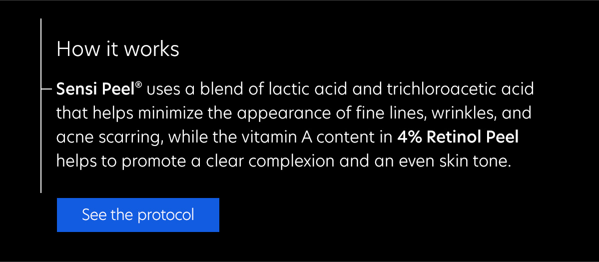PCA Skin: Featured Protocol: Combine Sensi Peel® and 4% Retinol Peel to ...