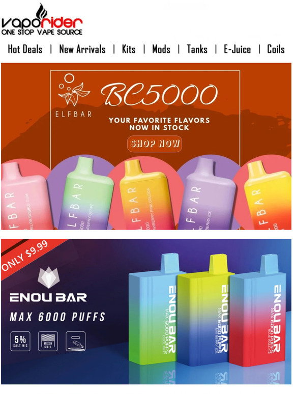 Unishow USA Inc.: New Flavors of Elf Bar are HERE! | Milled