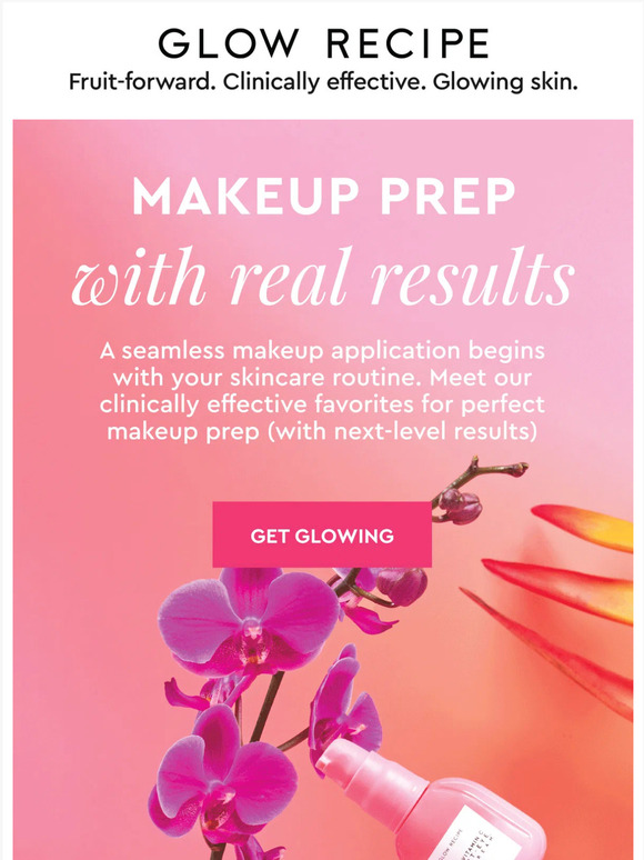 Glow Recipe: 3 steps to makeup prep → | Milled