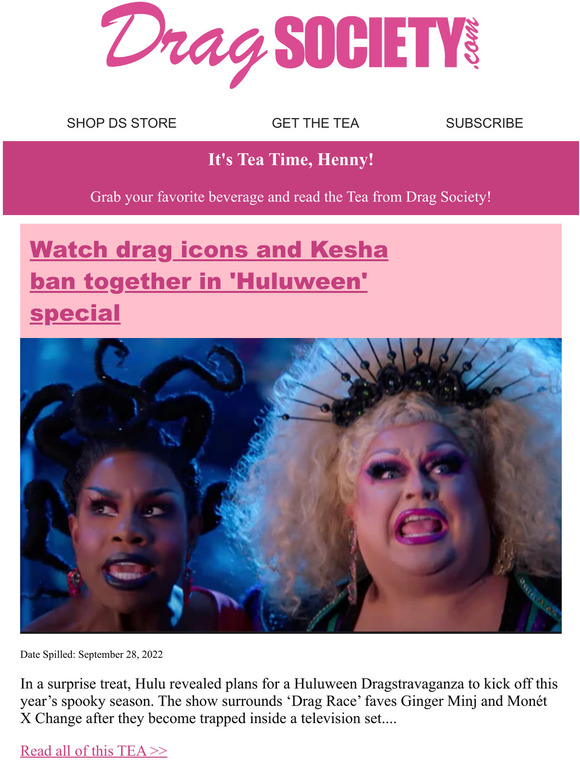 Drag Society: Drag Society – The Tea Weekly | Milled