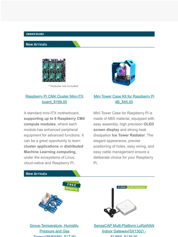 Seeed Studio: Grab the chance to learn cluster applications with the ...