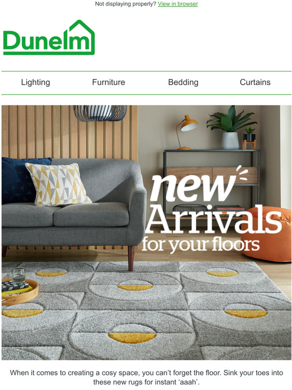 Dunelm: Cosy toes, incoming | Milled