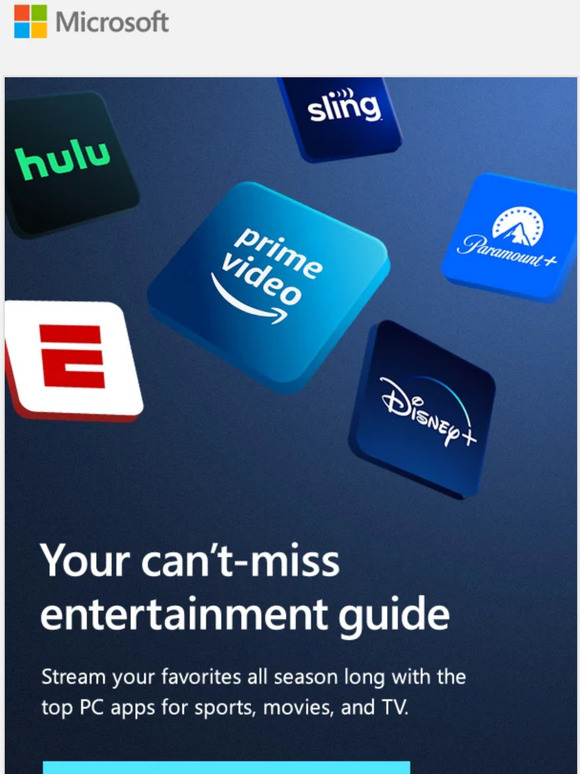 Microsoft: Explore the latest in entertainment this fall | Milled